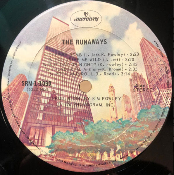 The Runaways – The Runaways - 1976 – Vinyl Pursuit Inc
