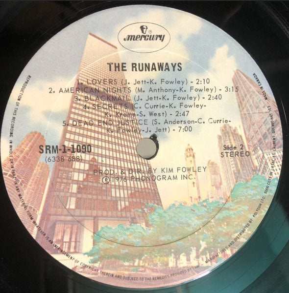 The Runaways – The Runaways - 1976 – Vinyl Pursuit Inc