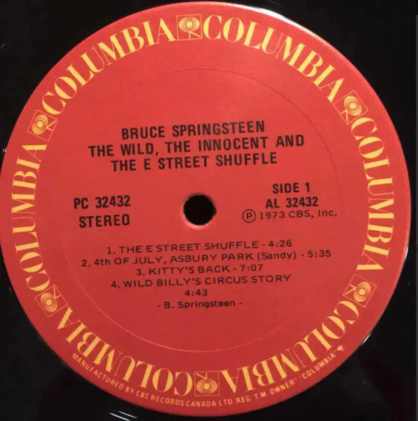 Bruce Springsteen - The Wild, The Innocent & The E Street Shuffle ...