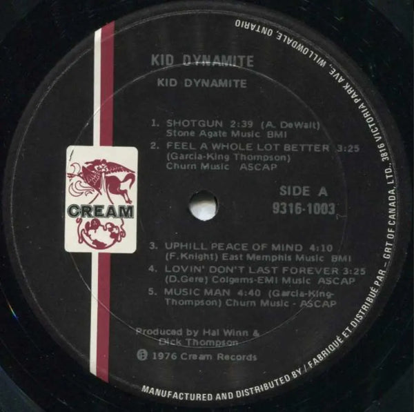 Kid Dynamite - Kid Dynamite - 1976 Original – Vinyl Pursuit Inc