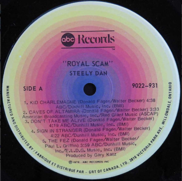 Steely Dan ‎– The Royal Scam – Vinyl Pursuit Inc
