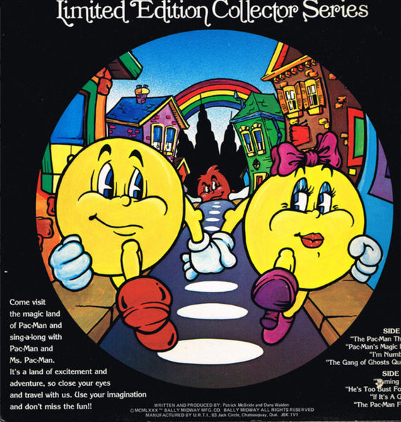 The Pac Man Album - Limited Edition Picture Disc - Rare – Vinyl Pursuit Inc