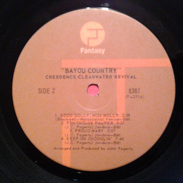 Creedence Clearwater Revival ‎– Bayou Country - Vinyl Pursuit Inc