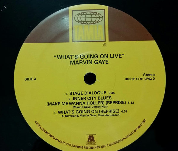 Marvin Gaye – What's Going On Live – Vinyl Pursuit Inc Marvin Gaye – What's Going On Live – Vinyl Pursuit Inc