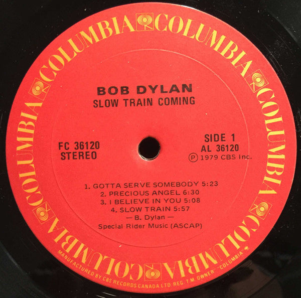 Bob Dylan – Slow Train Coming - 1979 – Vinyl Pursuit Inc