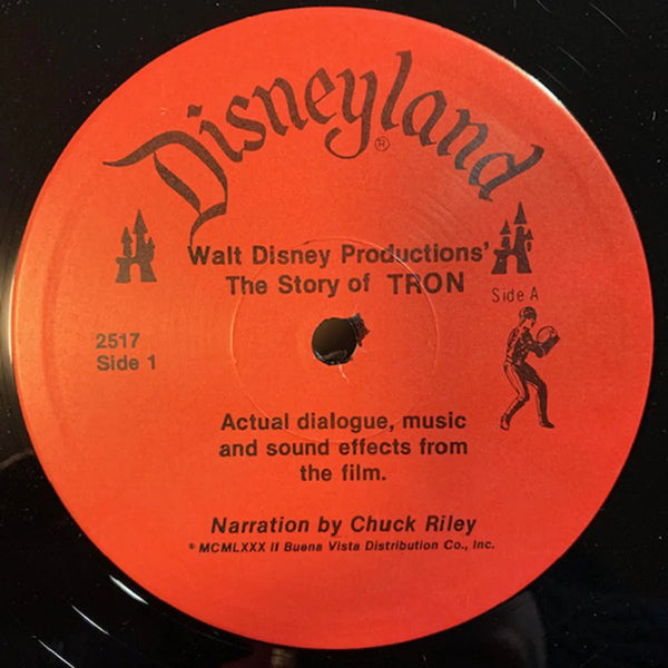 The Story Of Tron - Chuck Riley – 1982 - RARE – Vinyl Pursuit Inc