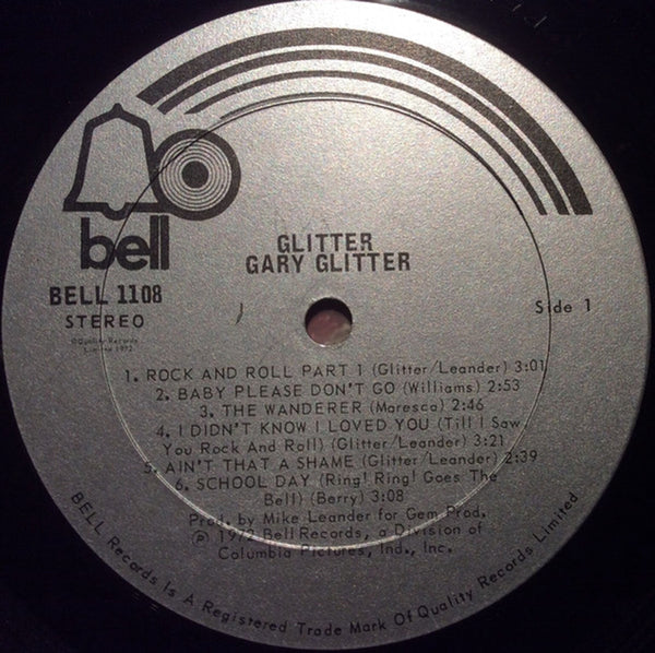 Gary Glitter – Glitter – Vinyl Pursuit Inc