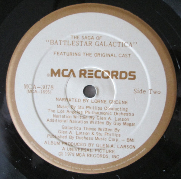 The Saga Of Battlestar Galactica - Original Cast - 1979 Original ...