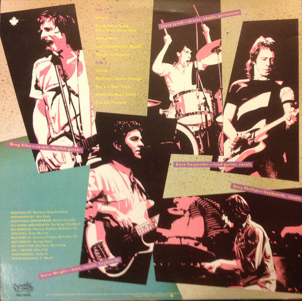 Greg Kihn Band ‎– Rocki - 1981 – Vinyl Pursuit Inc