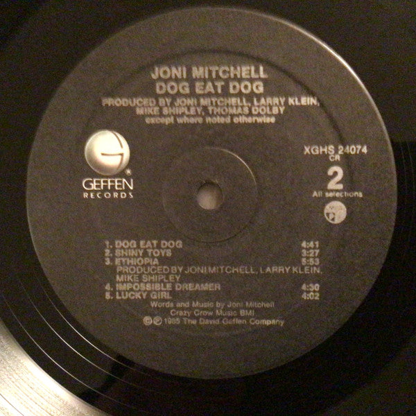 Joni Mitchell – Dog Eat Dog – Vinyl Pursuit Inc