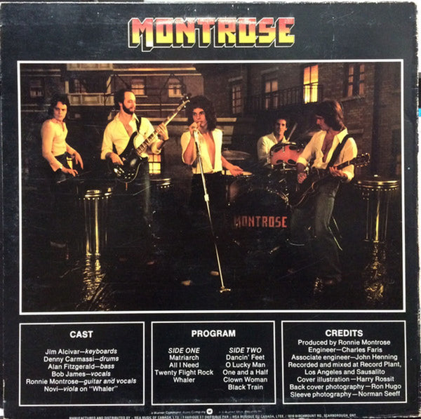 Montrose – Warner Bros. Presents Montrose! – Vinyl Pursuit Inc