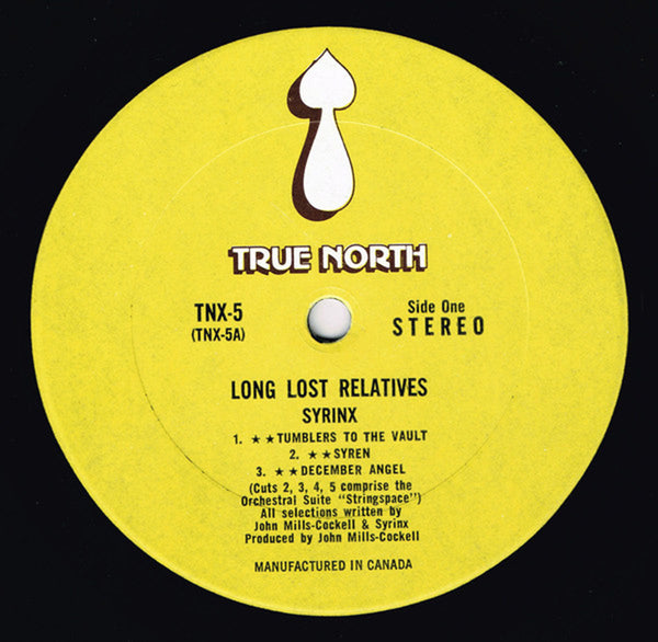 Syrinx – Long Lost Relatives – Vinyl Pursuit Inc