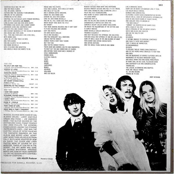 The Mamas & The Papas – The Mamas & The Papas - 1966 MONO – Vinyl ...